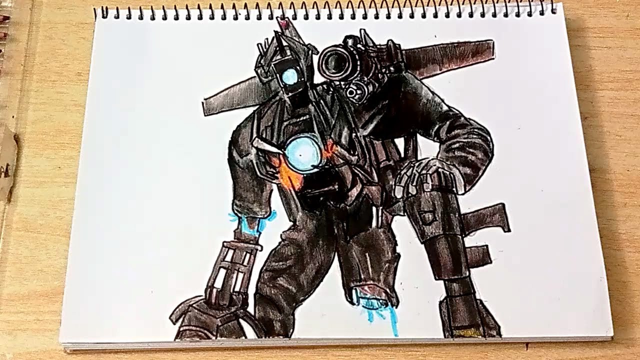 Injured Cameraman Titan Drawing/Skibidi toilet 74 - YouTube