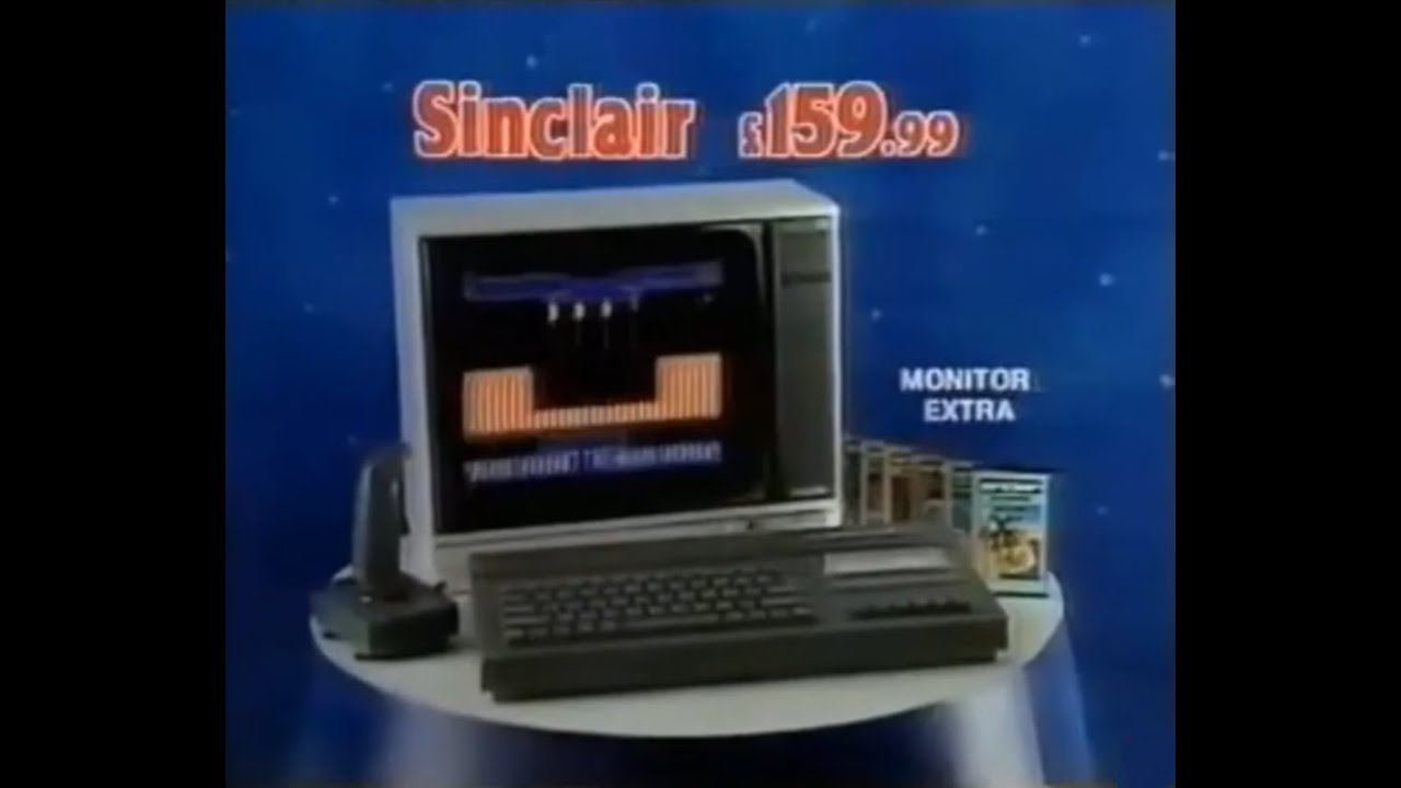 ZX Spectrum 128k +2 Currys TV Advert (UK 80s) - YouTube