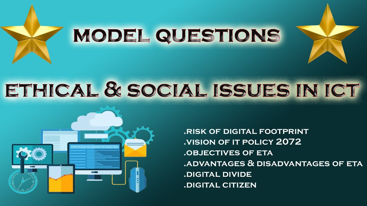 #modelquestion || Ethical and Social Issues in ICT || Vision of IT ...