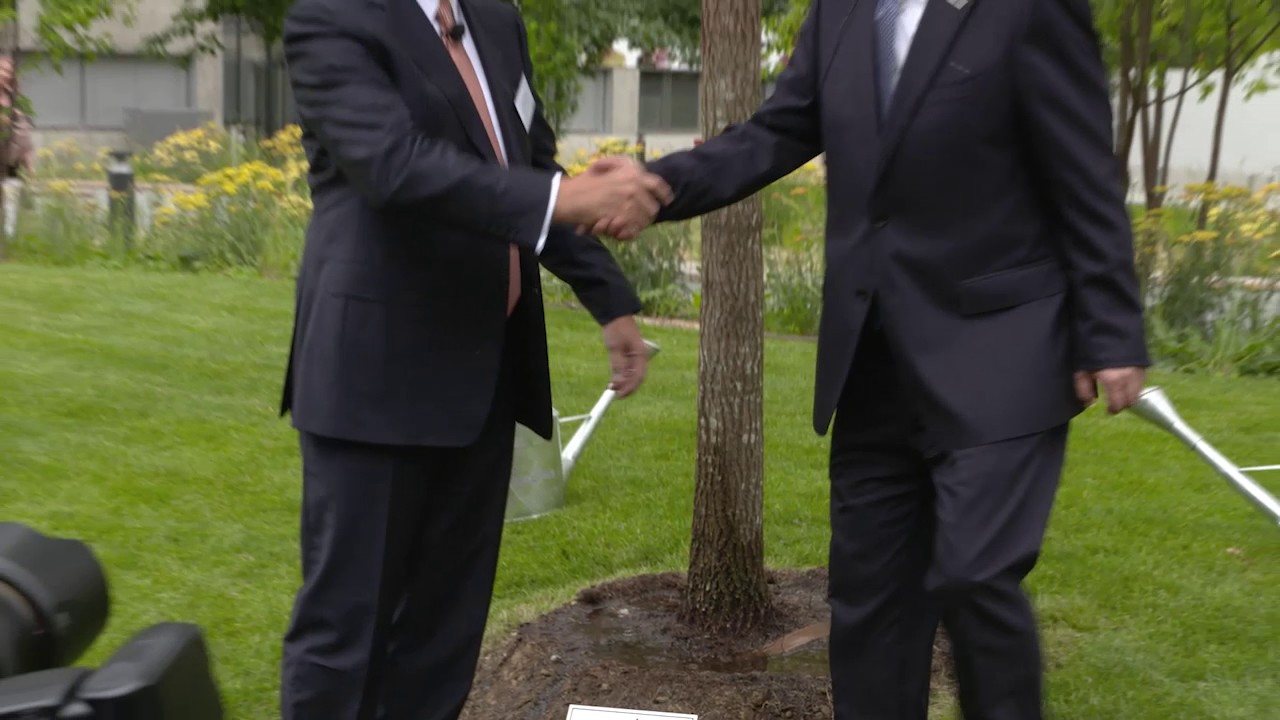 Tree Planting Ceremony - YouTube