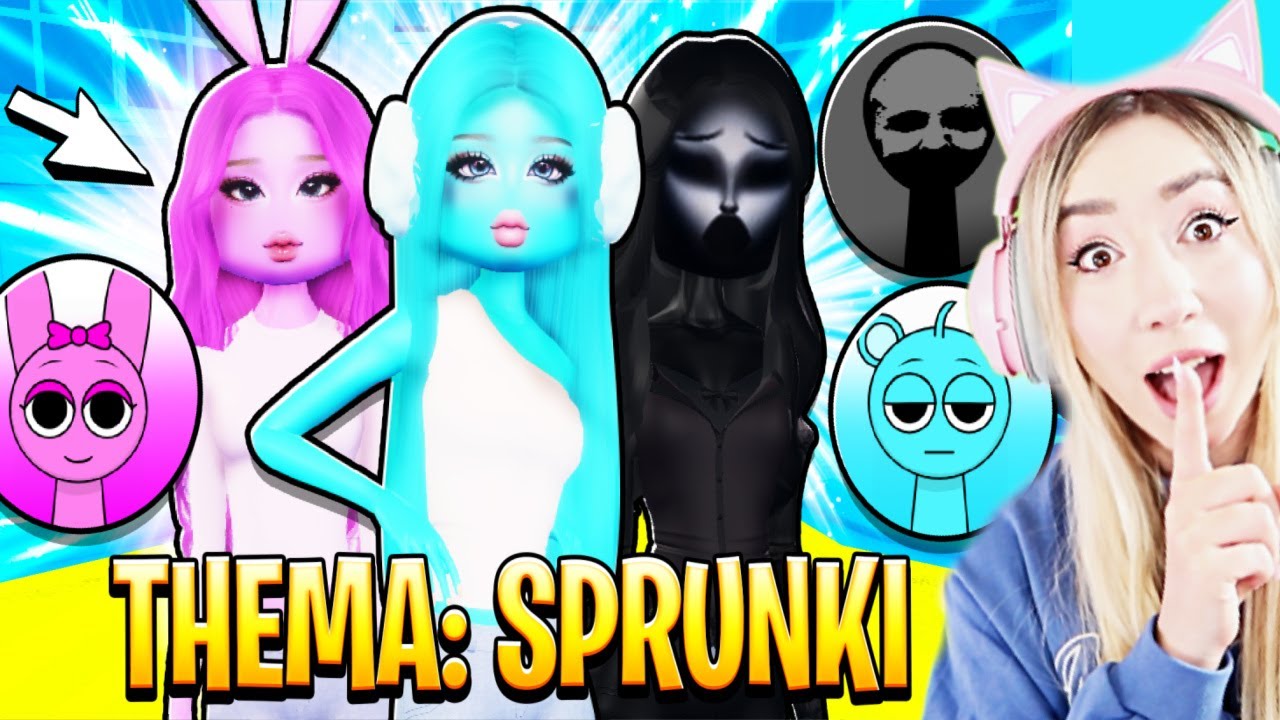 Beki spielt DRESS TO IMPRESS game aber nur SPRUNKI ist erlaubt Vineria ...