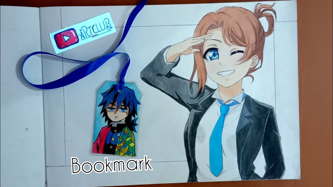 how to make Bookmark (DIY series) [part=1] hundered subs special - YouTube