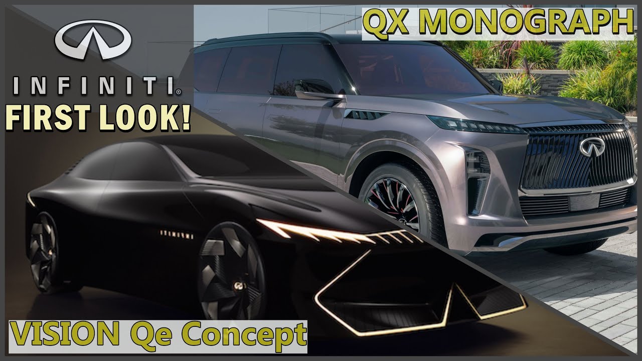 Infiniti QX Monogram & Vision Qe Concept First Look! - YouTube
