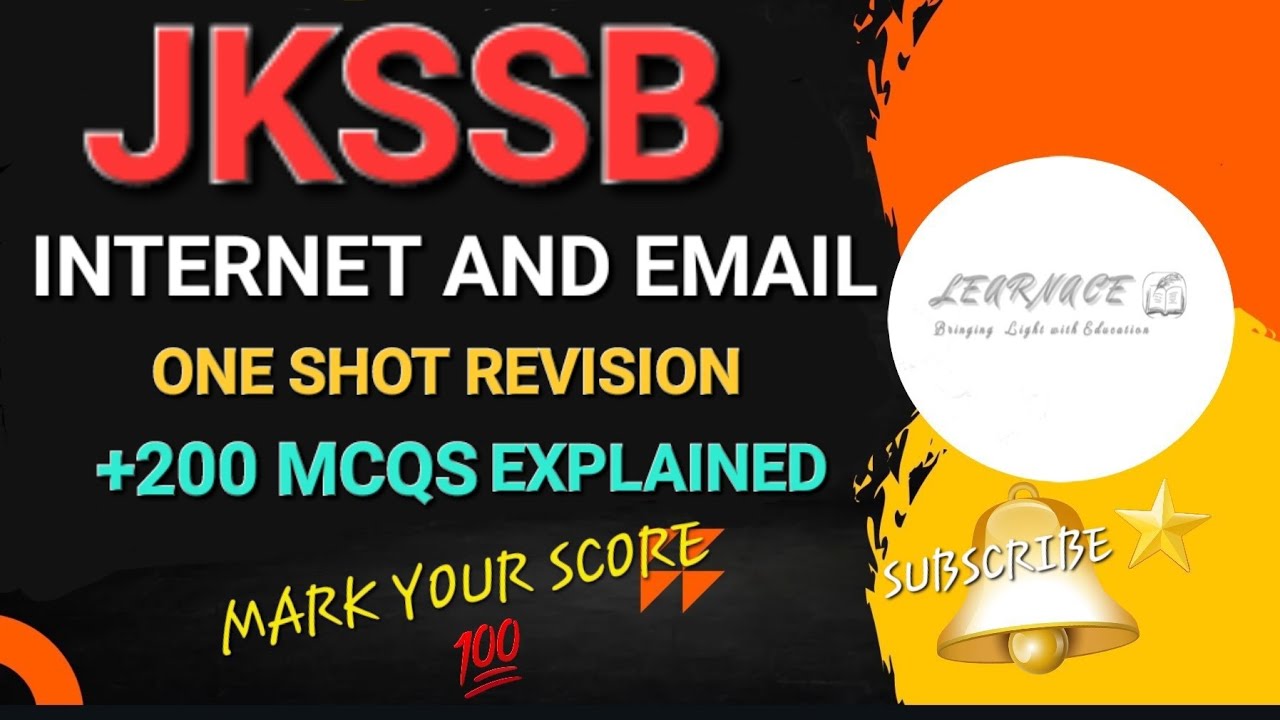 |INTERNET AND EMAIL COMPUTER MCQ SERIES |VIW AND OTHER JKSSB Exams|MOST IMPORTANT - YouTube