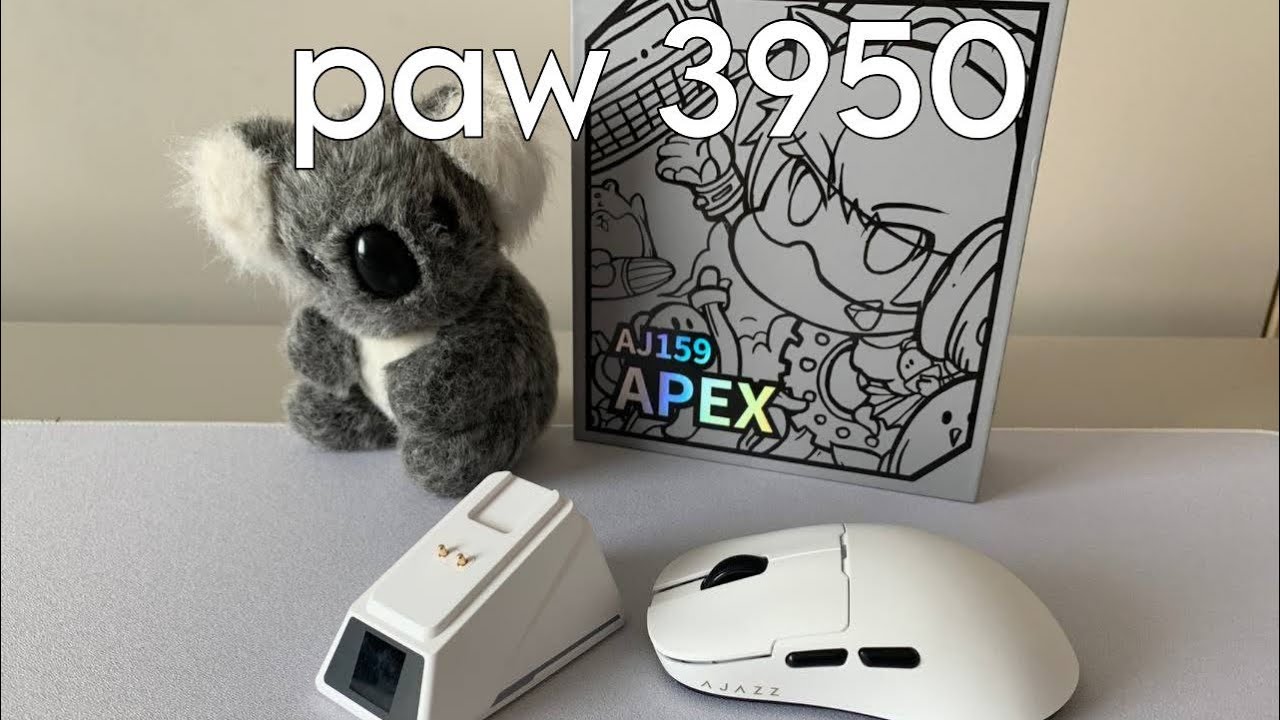 Мышь на новом сенсоре paw 3950! Обзор мыши ajazz aj159 apex - YouTube