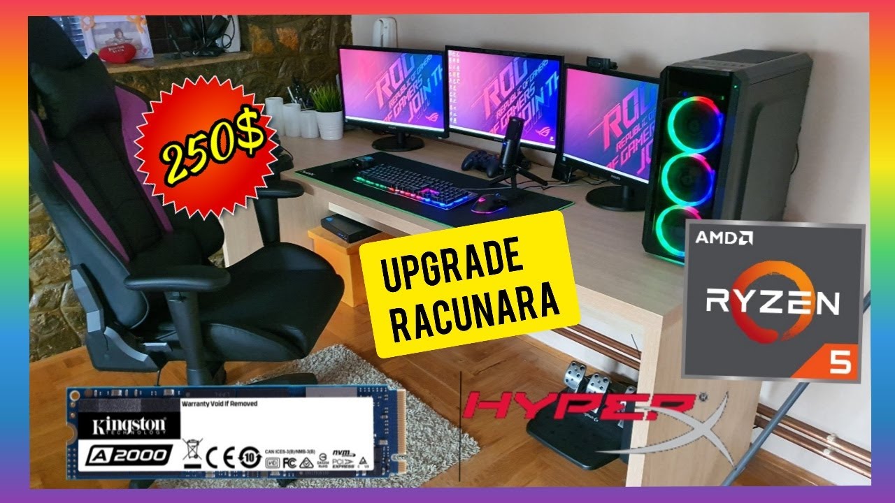 UPGRADE RACUNARA *ssd nvme,ram memorija* - YouTube
