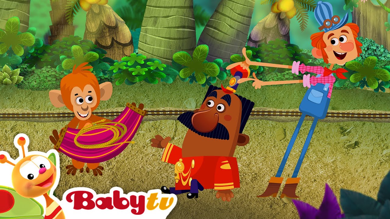 Jungle Package for Madeline the Monkey 🐒 | Posttåget @BabyTVSV - YouTube