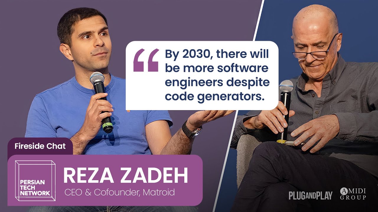 Fireside Chat with Reza Zadeh - گفتگو با رضا زاده - YouTube