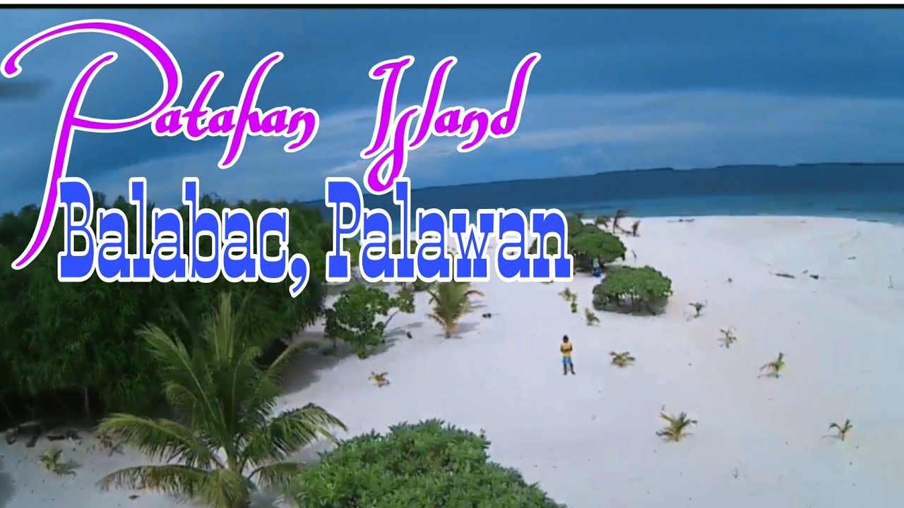 Aerial drone shot ng Patawan island ng Balabac Palawan |kf102 ...