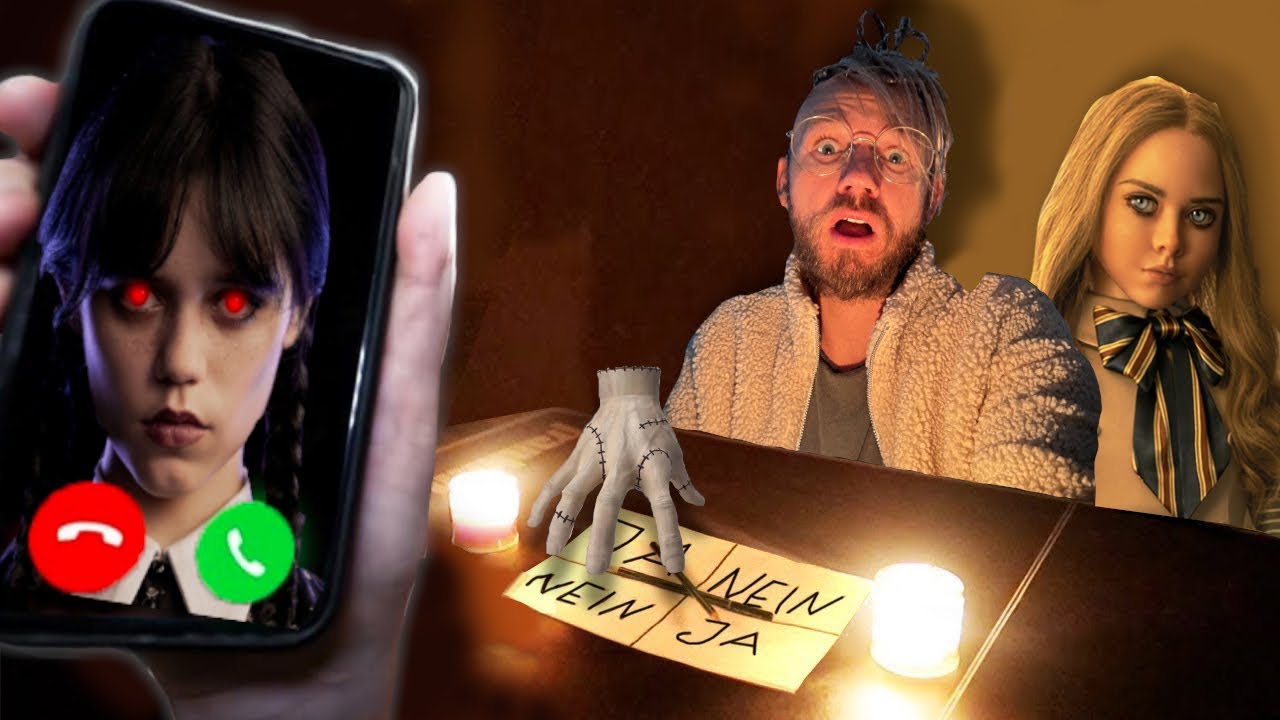 spiele niemals mit M3GAN & WEDNESDAY ADDAMS CHARLIE CHARLIE um 3 UHR ...