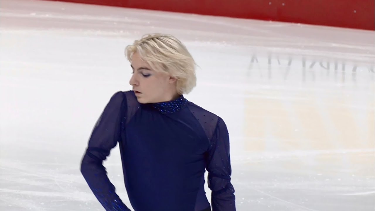 Anthony PARADIS FS 2023 Canadian Tire National Skating Championships (Jr) - YouTube