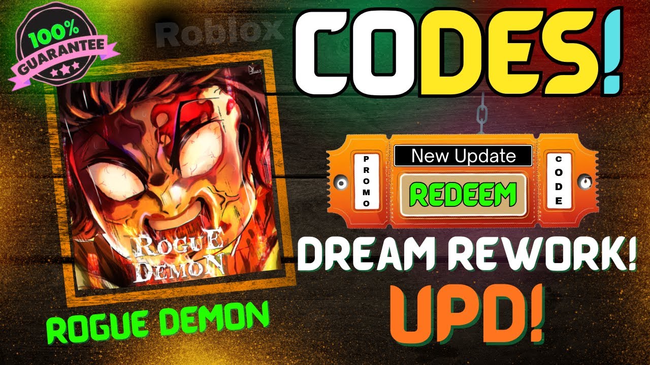 *NEW* ALL WORKING UPDATE CODES FOR ROGUE DEMON IN AUGUST 2025! ROBLOX ...