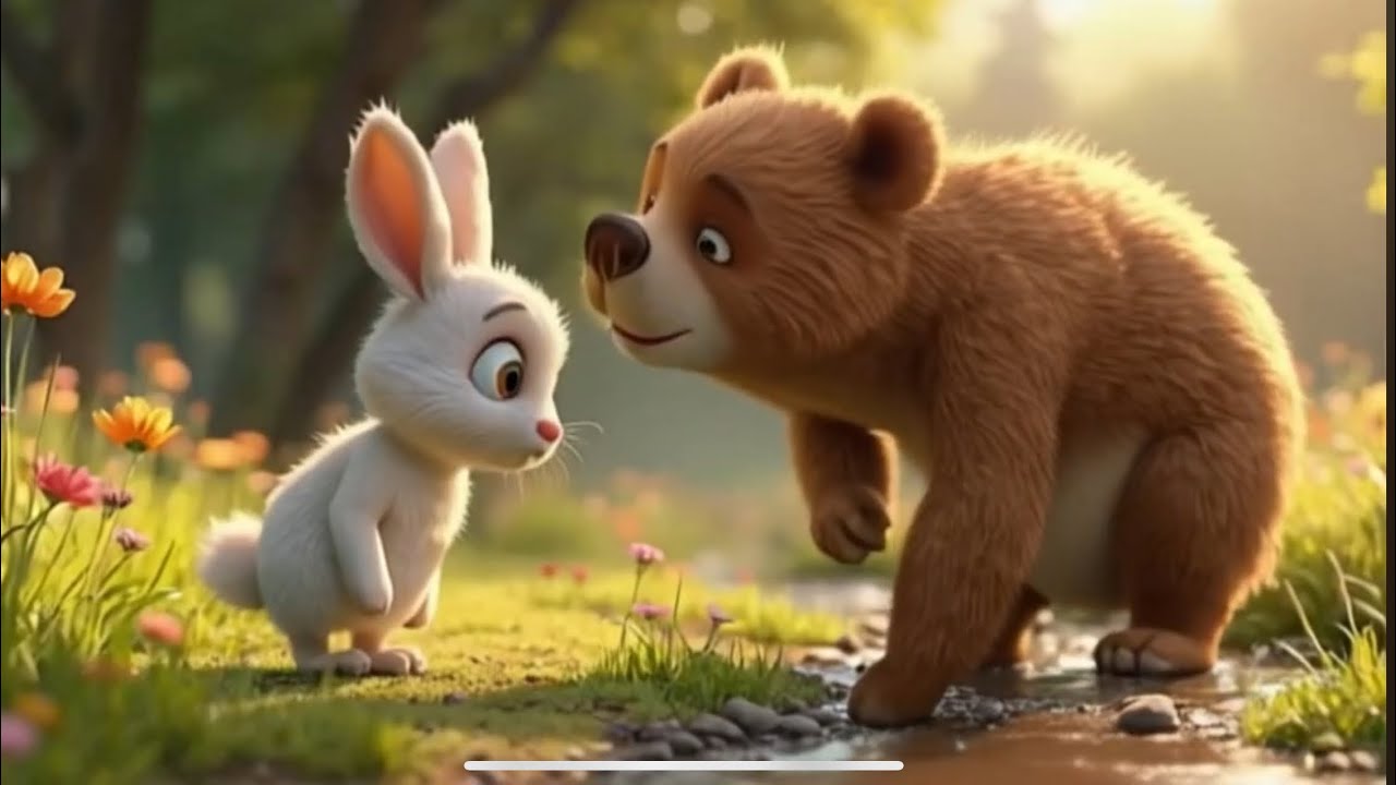 The Brave Rabbit adventure educational cute movie for kids - YouTube