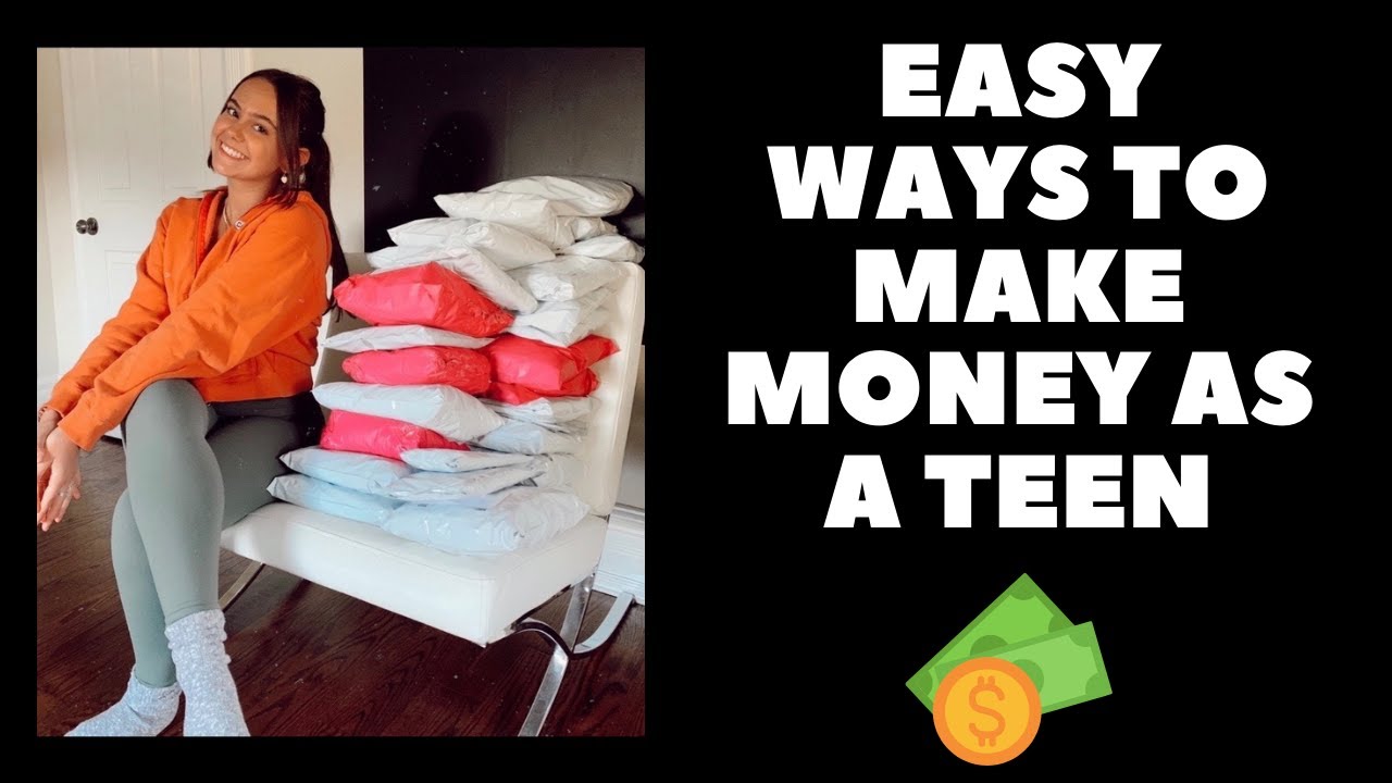 50 WAYS TO MAKE MONEY AS A TEEN (side hustles) - YouTube