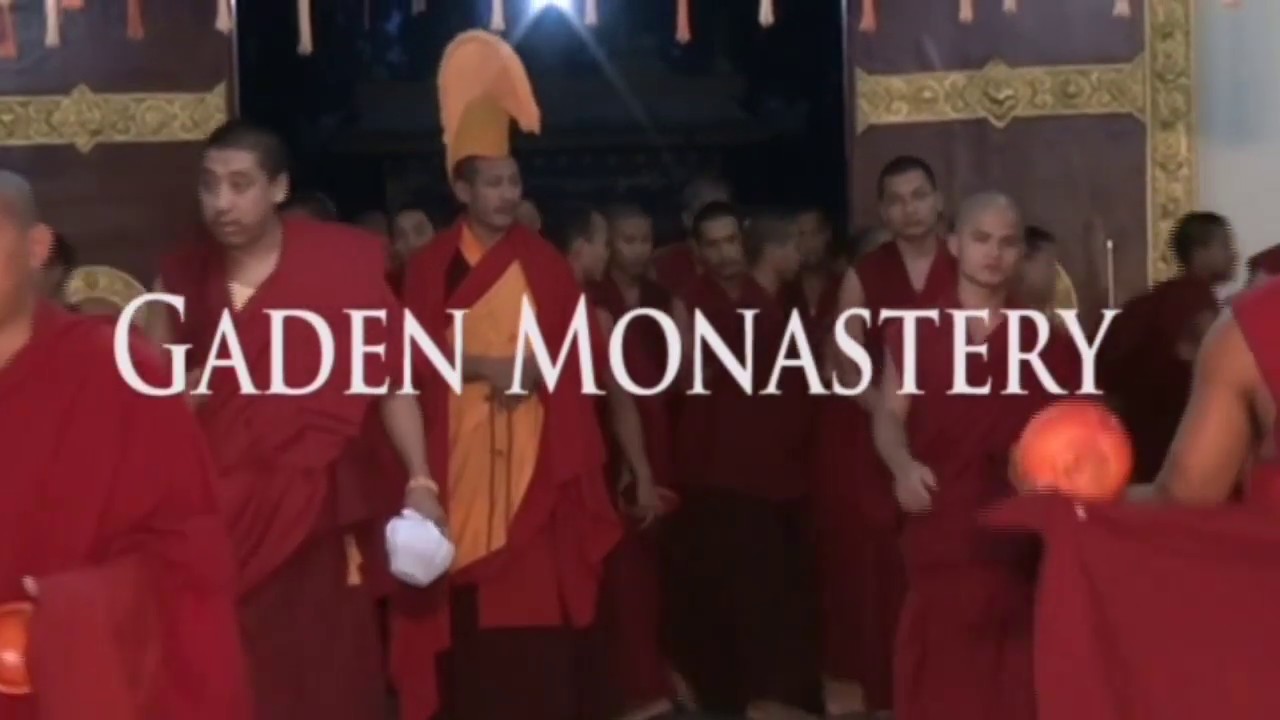 甘丹寺 Gaden Monastery - YouTube