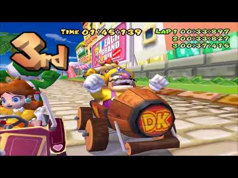 Mario Kart Double Dash HD - Full Game Walkthrough Bowser and Wario use ...