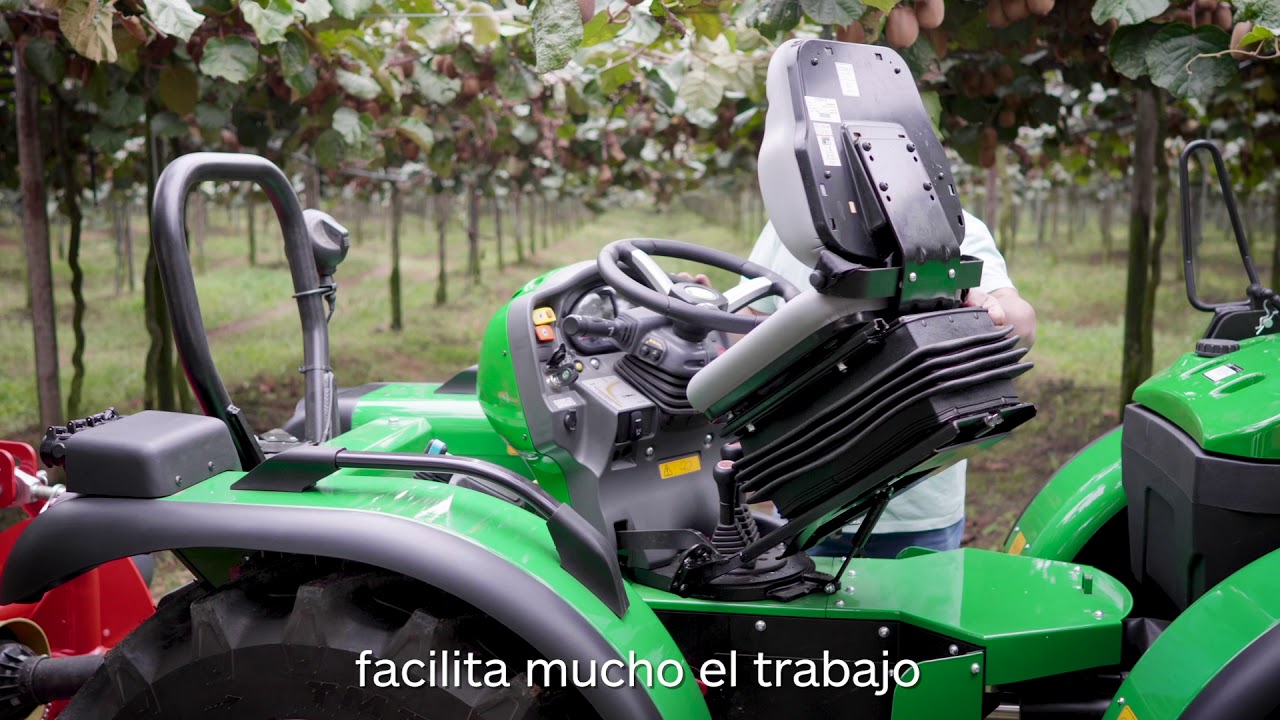 El tractor Ferrari Thor L80N ultra-compacto en el cultivo del kiwi ...