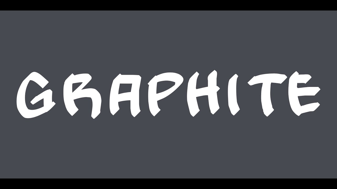 Graphite - YouTube