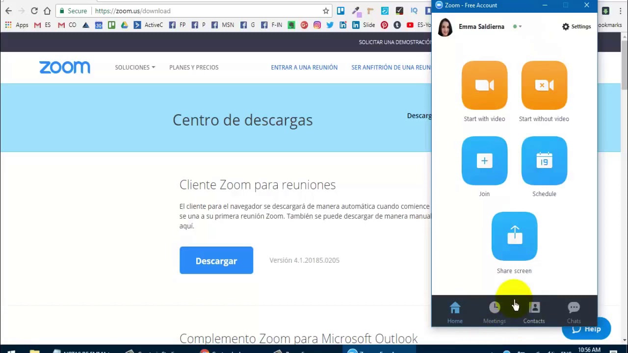 Como descargar ZOOM para PC 2020 - YouTube