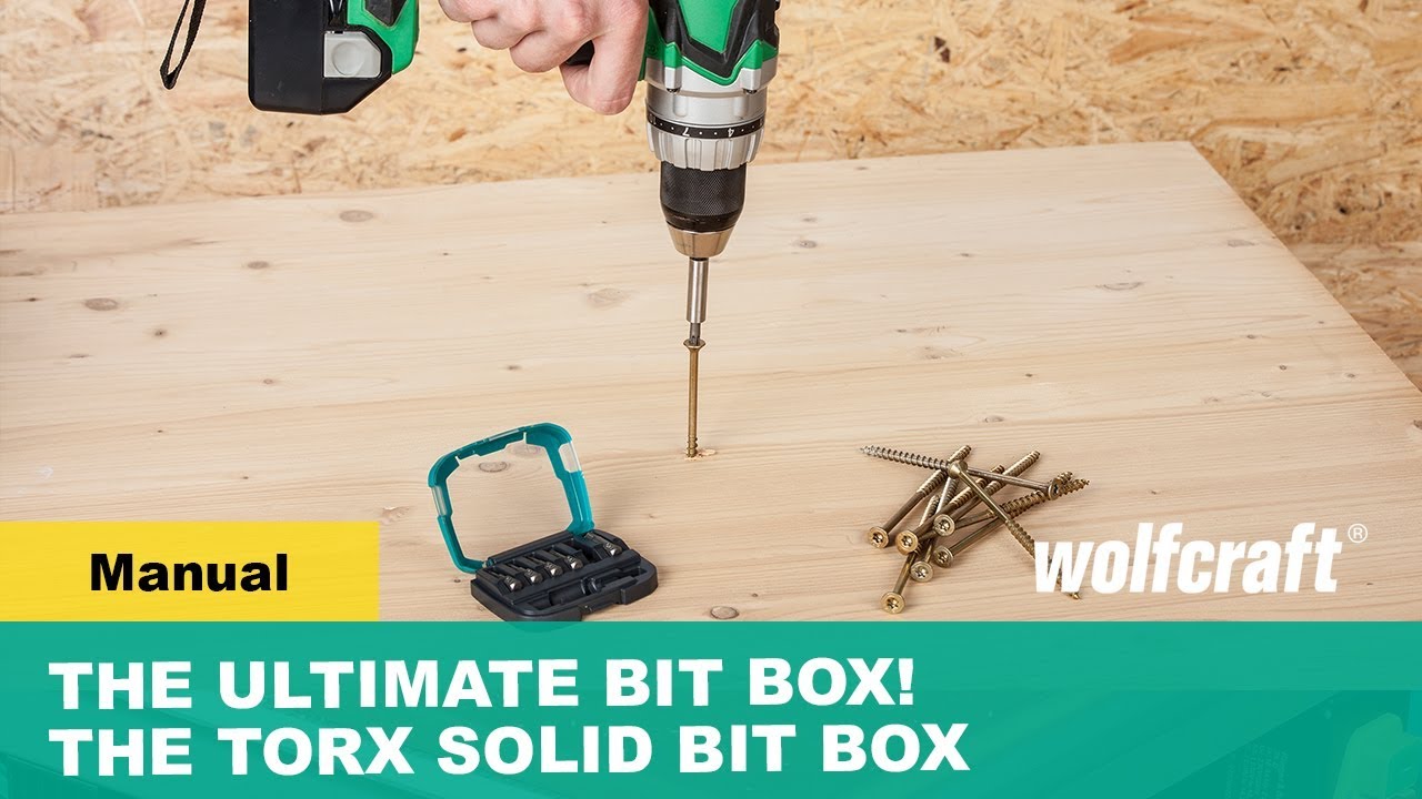 The Ultimate Drill Bit Box! The Torx Solid Bit Box - YouTube