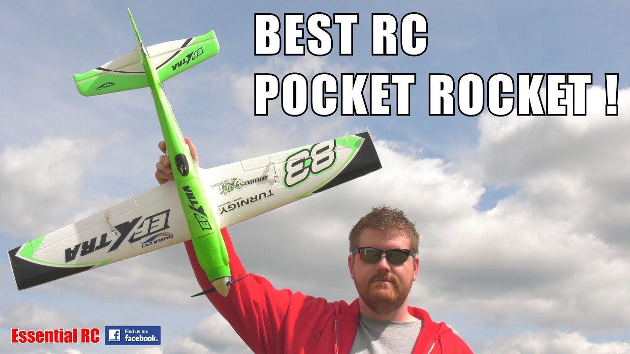 BEST RC POCKET ROCKET !!! DURAFLY EFXTRA RACER - YouTube