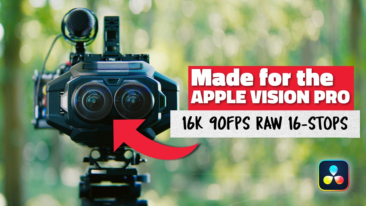 Apple IMMERSIVE Video for the VISION PRO - Blackmagic URSA Cine ...