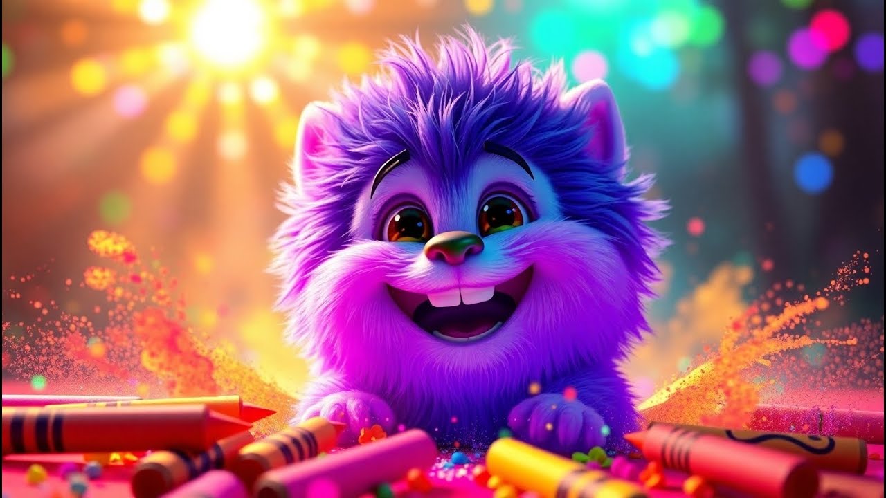 Fluffy the Fox and the Talking Crayons of Colorland | Creative Coloring ...
