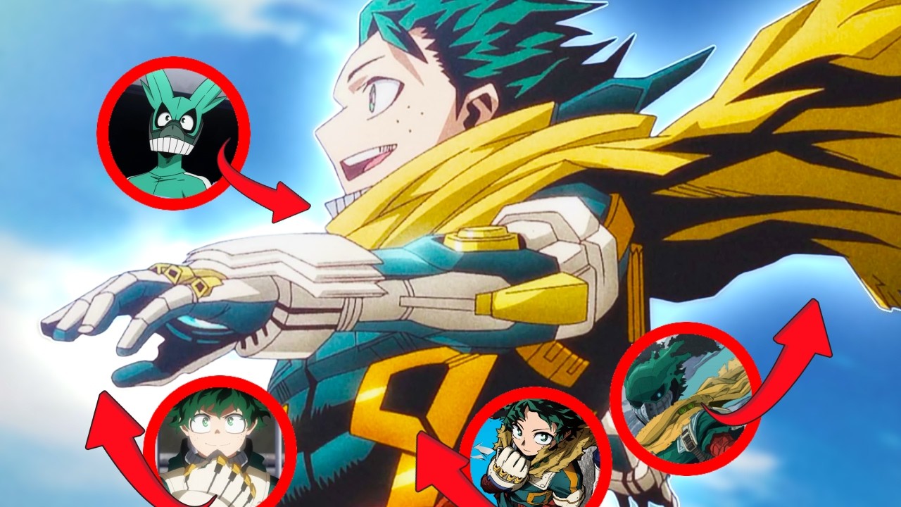 The Subtle Evolution of Deku's Costume Throughout MHA - YouTube