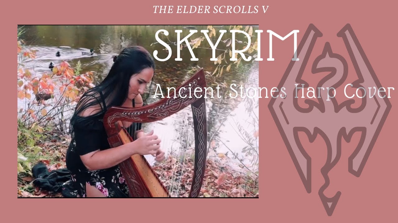 Ancient Stones - The Elder Scrolls V - Skyrim (Harp cover) + SHEET ...