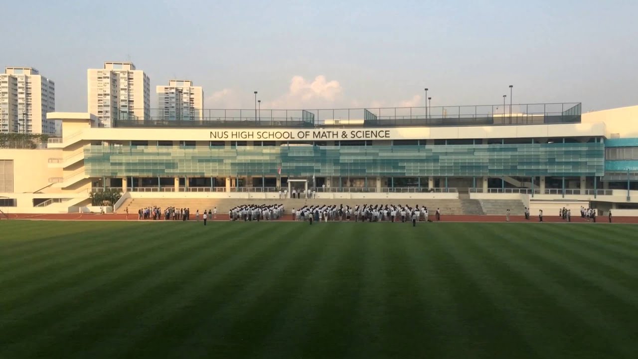 NUS High School morning assembly in 1.5 minutes 20141001 - YouTube