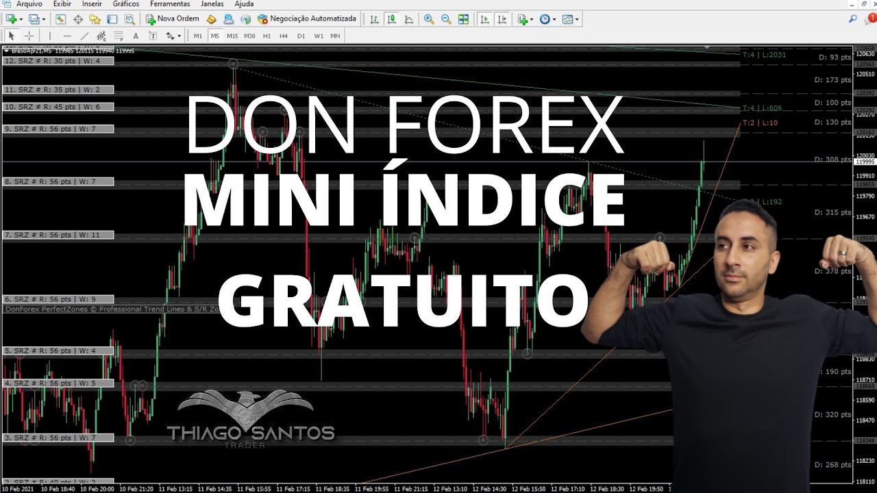 COMO COLOCAR O DON FOREX NO MINI ÍNDICE - MT4 - YouTube