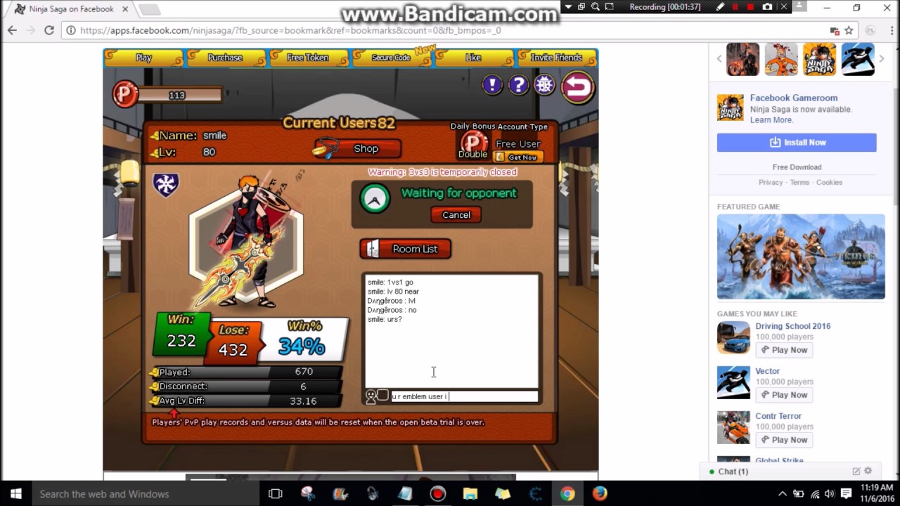 Ninja saga Bug - YouTube