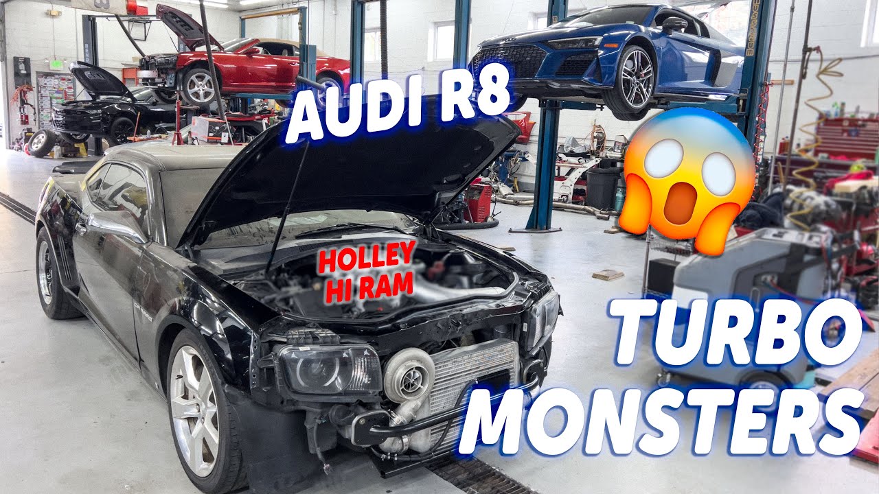 2021 AUDI R8 | TURBO CAMARO STARTS UP | LT1 CORVETTE BUILD - YouTube