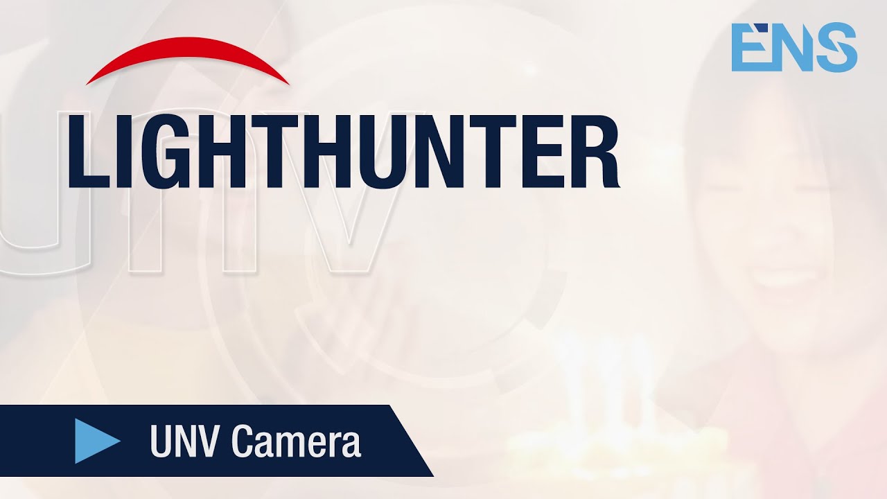 UNV LightHunter Security Cameras - Uniview - YouTube
