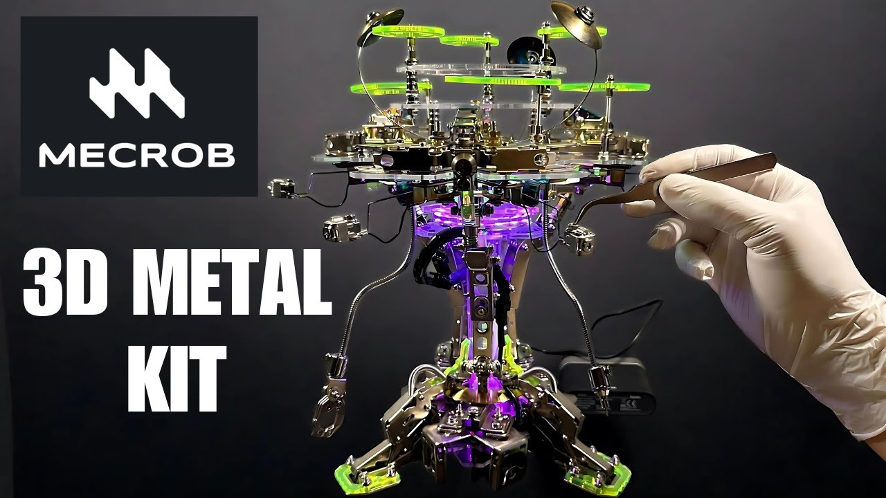 Building The CYBER ORIGIN Metal Model Kit By MECROB | CYBERMETA SERIES ...