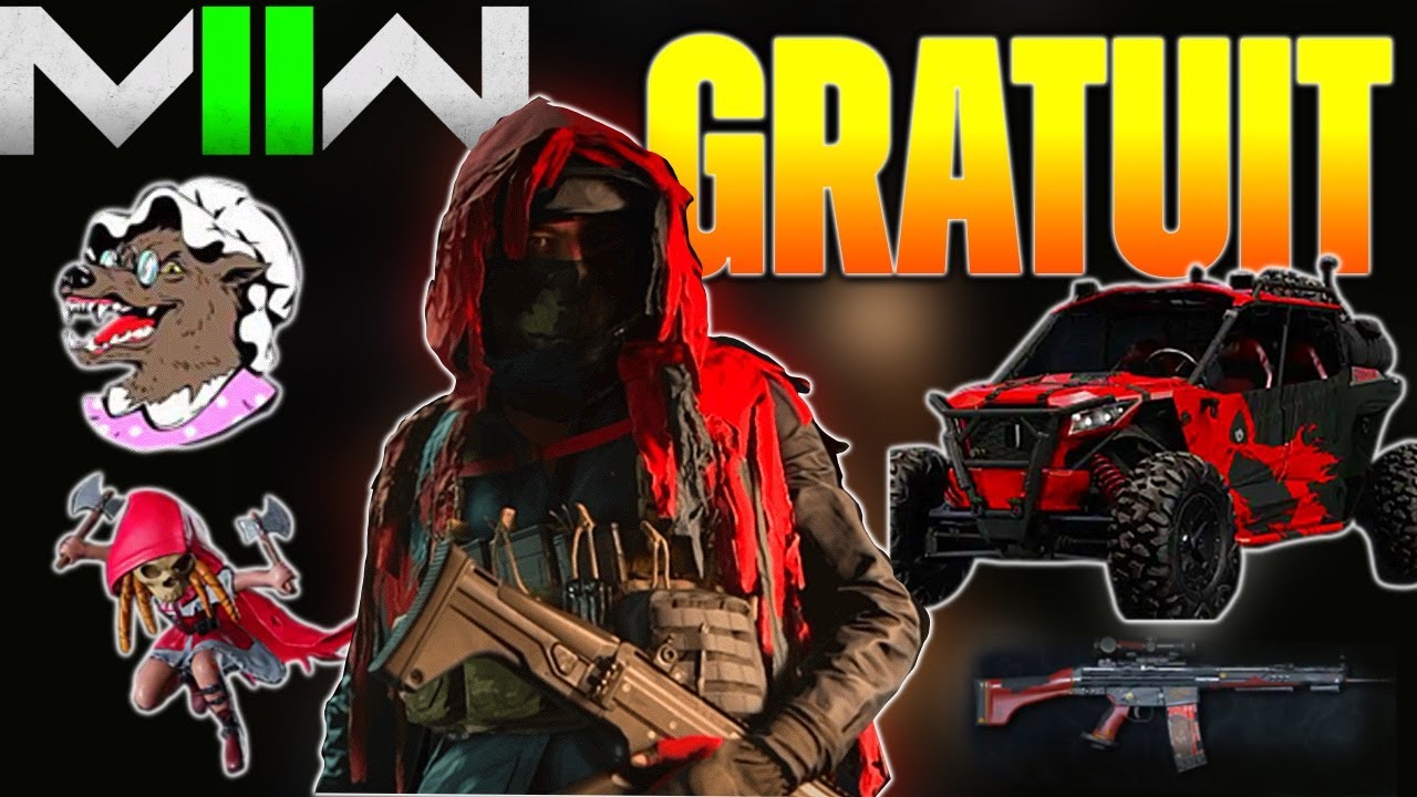 Skin GRATUIT MW2 - apparence d'opérateur du petit chaperon rouge "ROUGE ...