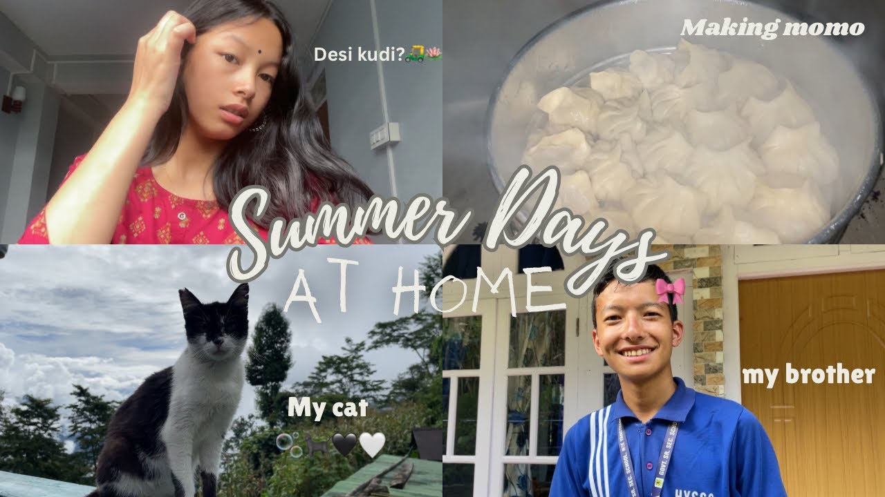Summer days of my life at home|| VLOG𐙚 🫧 - YouTube