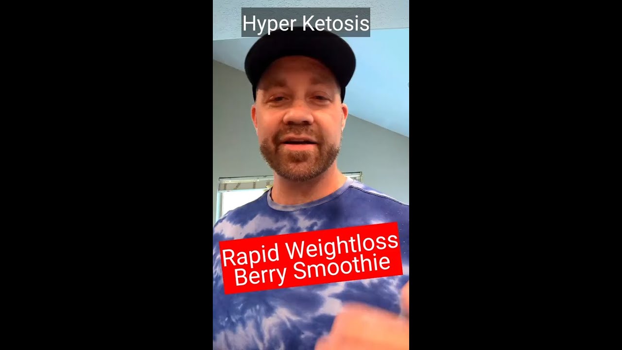 Hyper-Keto Berry Smoothie Recipe - YouTube