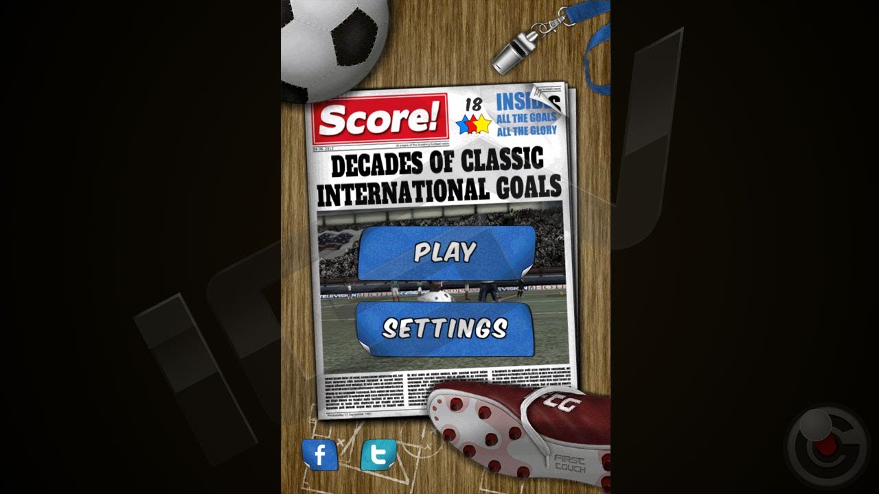Score! Classic Goals - iPhone & iPad Gameplay Video - YouTube