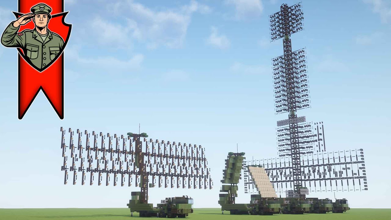Minecraft Nebo-M Surveillance Radar Pack Showcase + Download! (1.5:1 ...
