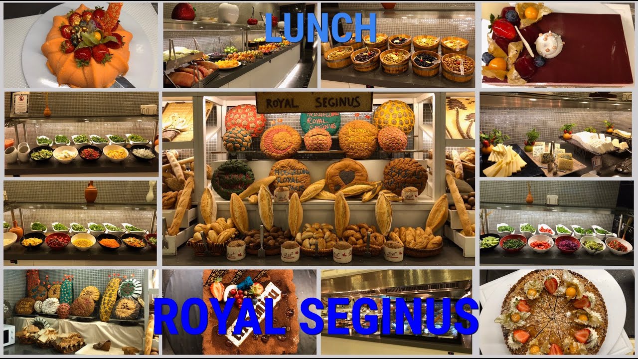 ROYAL SEGINUS/ LUNCH/ ОБЕД В ГЛАВНОМ РЕСТОРАНЕ 🍓🍐🍎🍇🍲 - YouTube