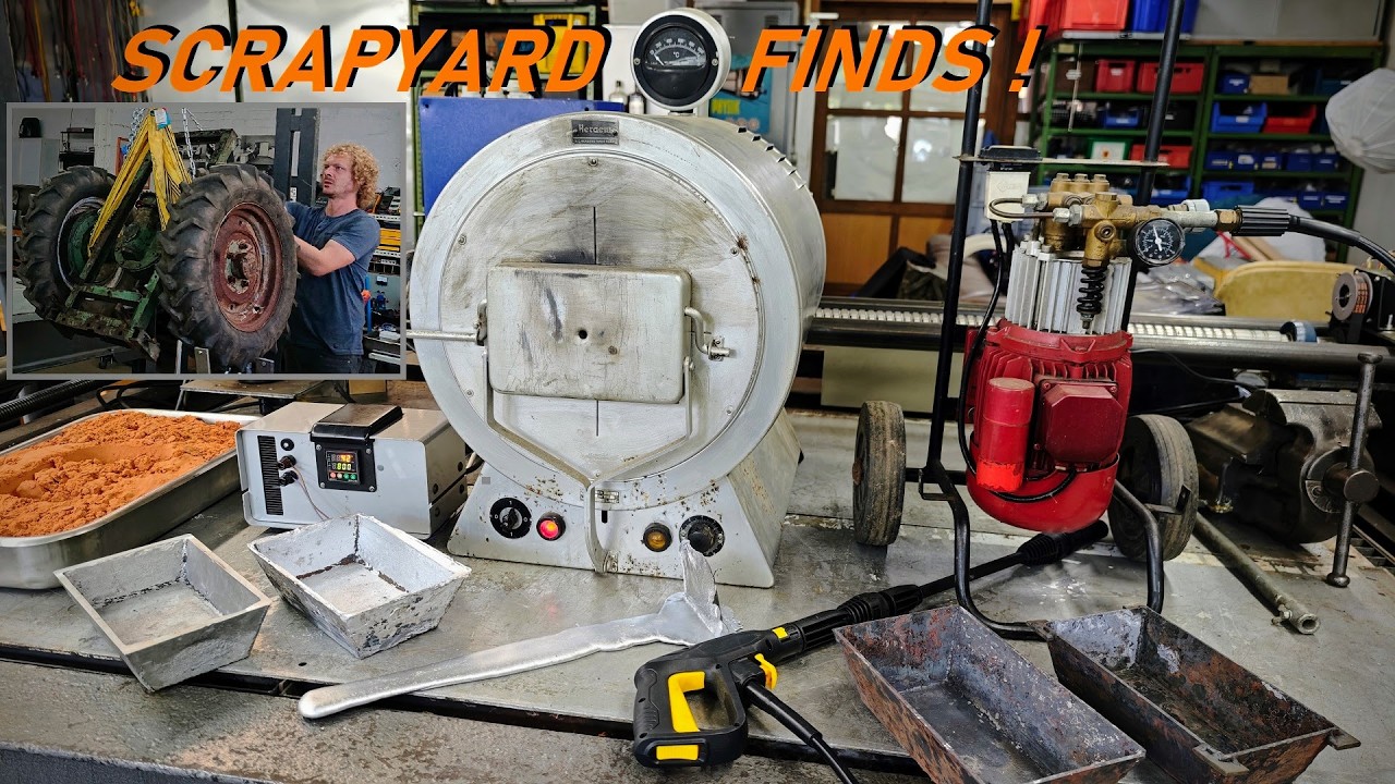 Scrapyard Finds - Repair-A-Thon! Fantastic old Machines repaired! - YouTube