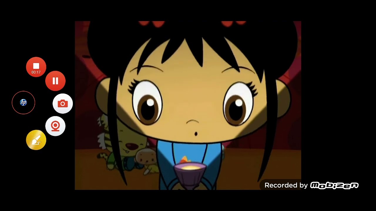 Me making silly face with kai lan & her friends - YouTube