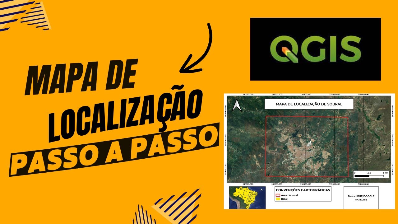 Criando um MAPA de Localização no QGIS (ATUALIZADO) - YouTube