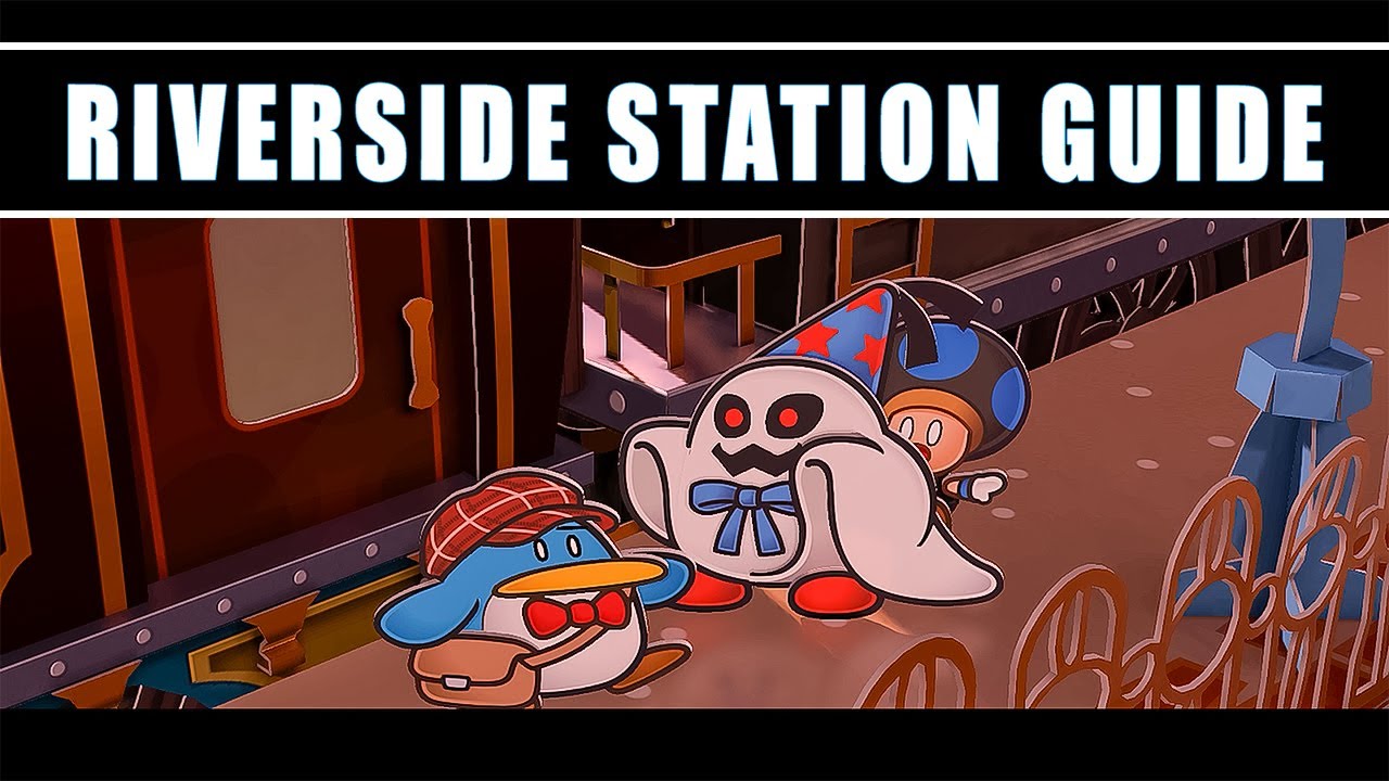 Paper Mario The Thousand Year Door Riverside Station Walkthrough Guide ...