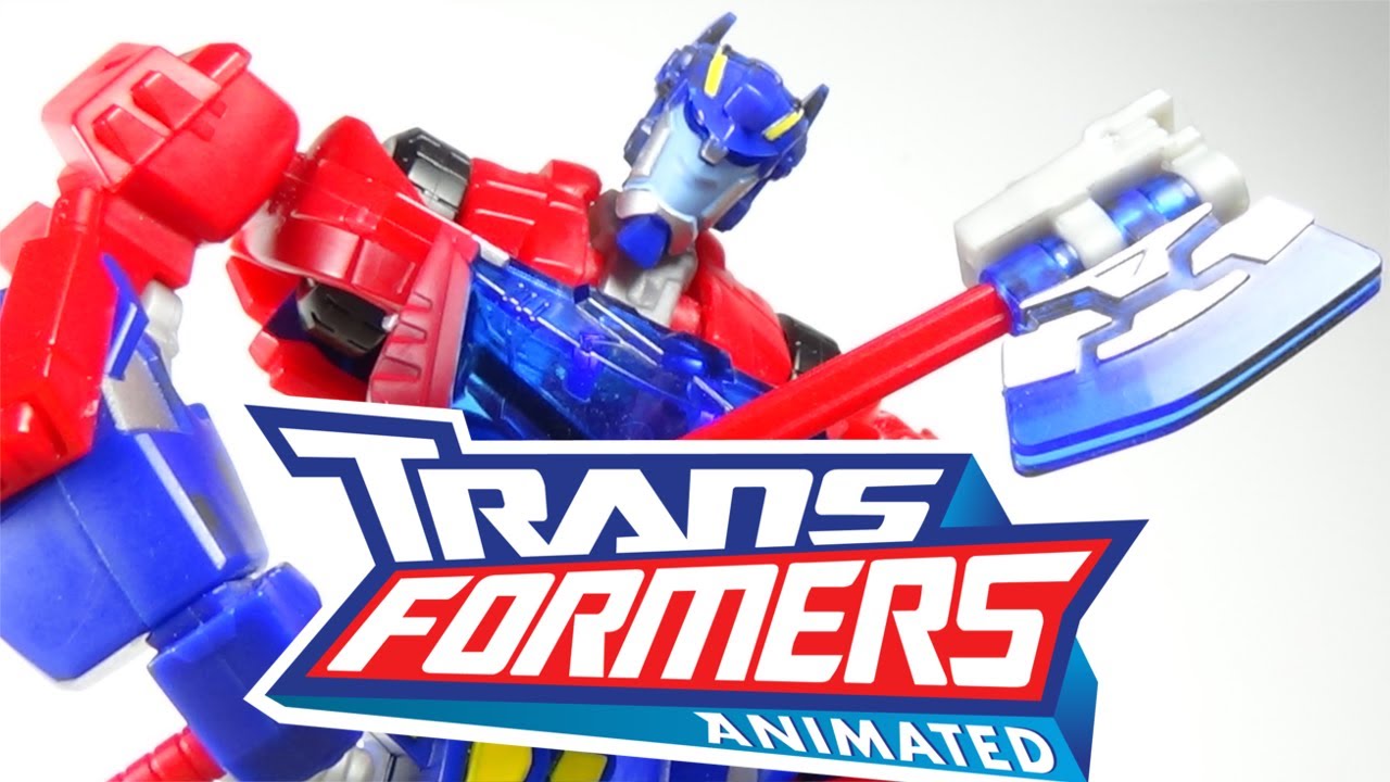 REVIEW: Transformers Animated Cybertronian OPTIMUS PRIME - YouTube