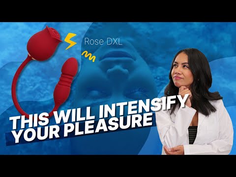 OurDoctor - *New* Rose G-Spot Dual Action Vibrator DXL