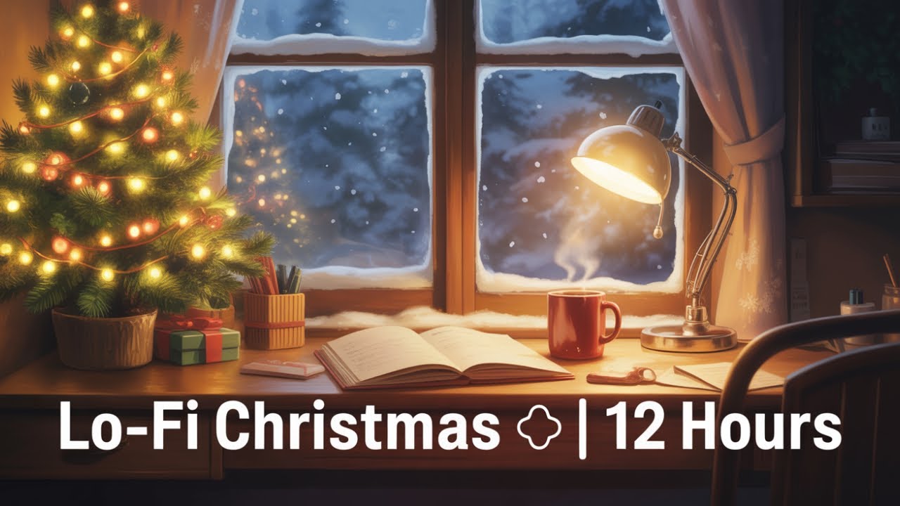 Lo-Fi Christmas 🎧 ️ 12 Hours of Cozy Holiday Study & Chill Ambience ...