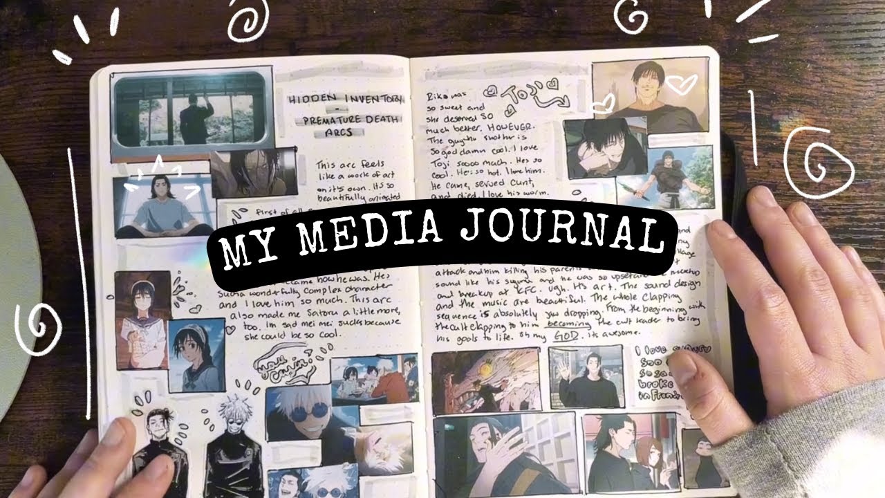 I worked on this journal for 5 Years!! ☾ anime / media / video game ...