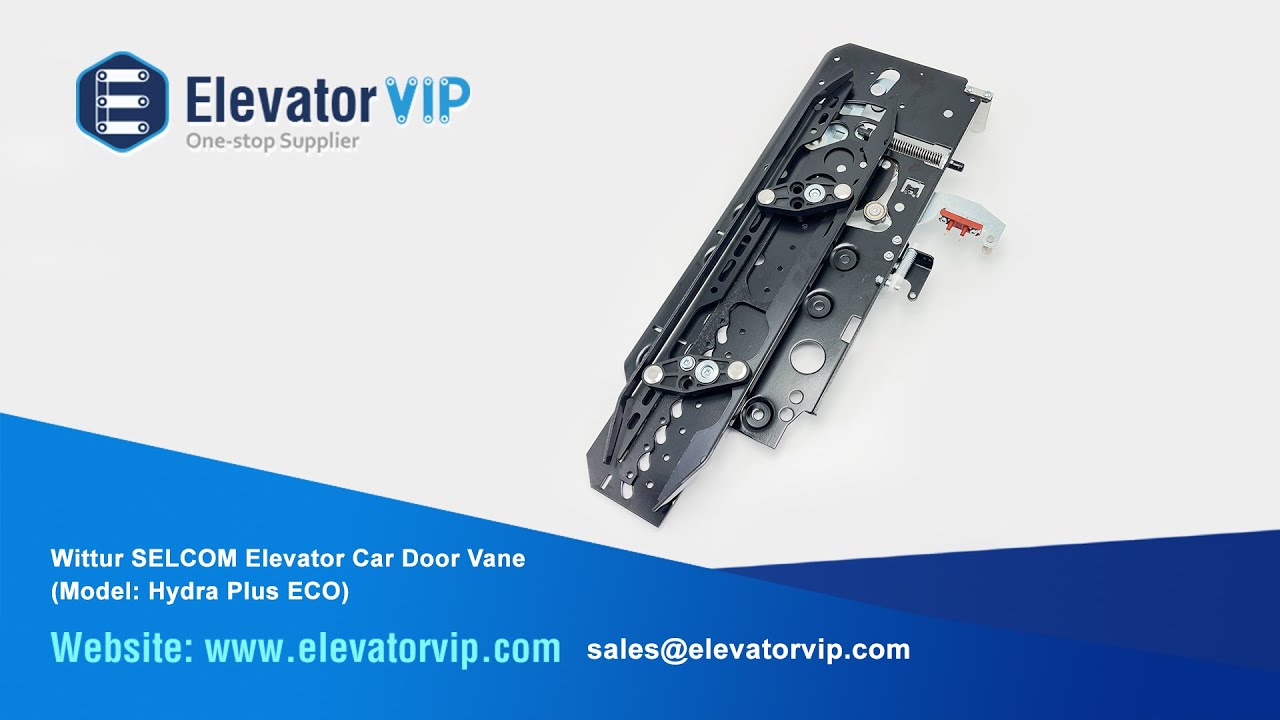 Hydra Plus ECO Wittur SELCOM Elevator Car Door Vane L=52cm - YouTube